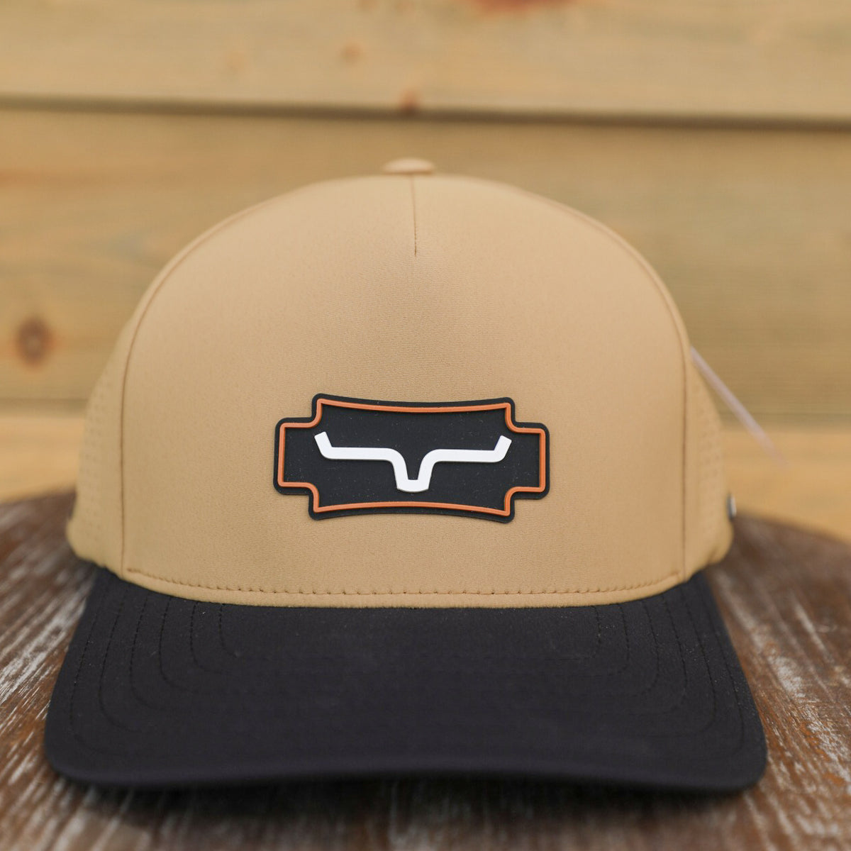 Arena Kimes Ranch Brown Flexfit Trucker Hat | Crooked Horn Company