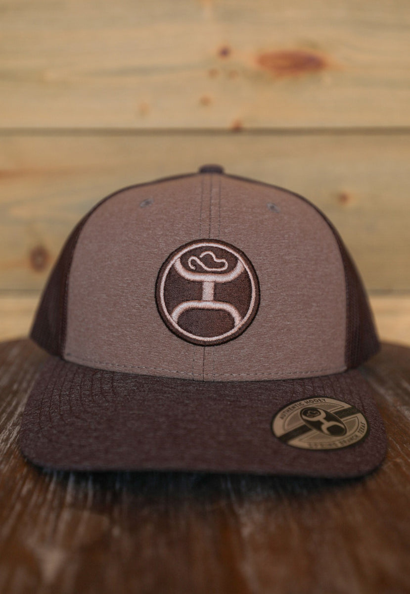 Primo Hooey Brown Mid-Profile 6-Panel Trucker Hat | Crooked Horn Co ...